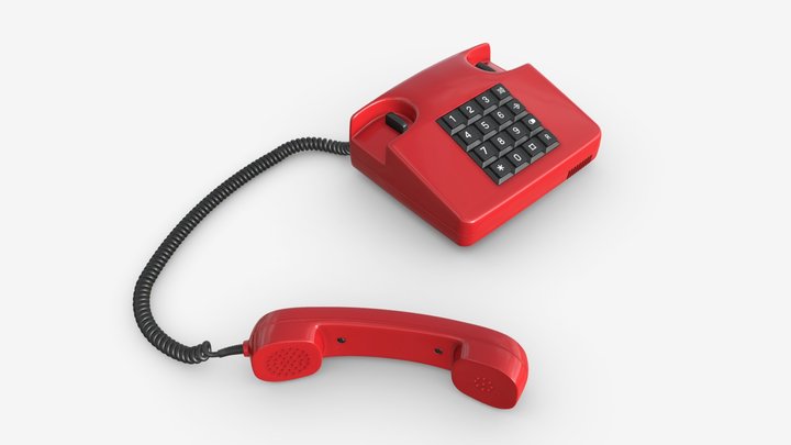 Telephone 3D models - Sketchfab