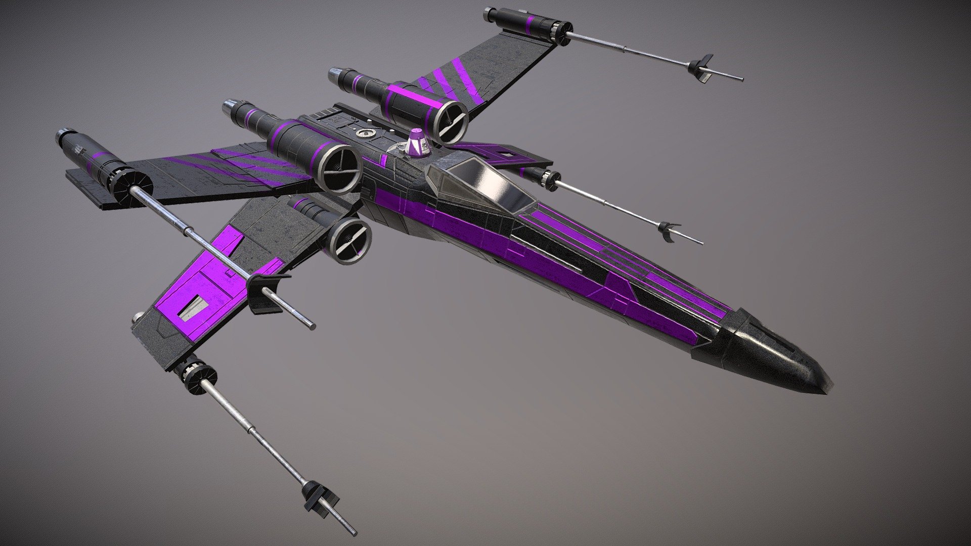 X-Wing - 3D model by ceranskijoseph [4cb5651] - Sketchfab