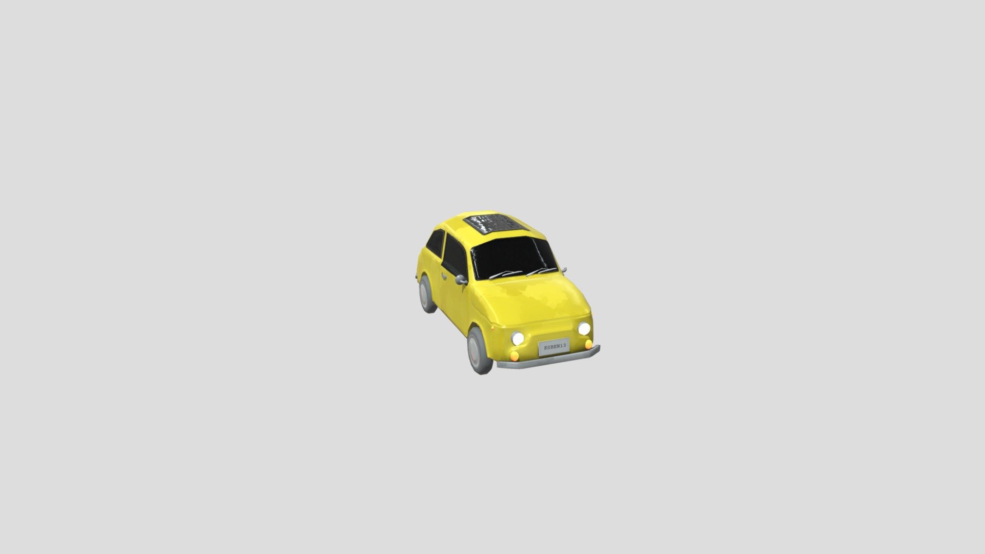 Stylized cab - SDD - 3D model by mrsoda71 [4cb766a] - Sketchfab