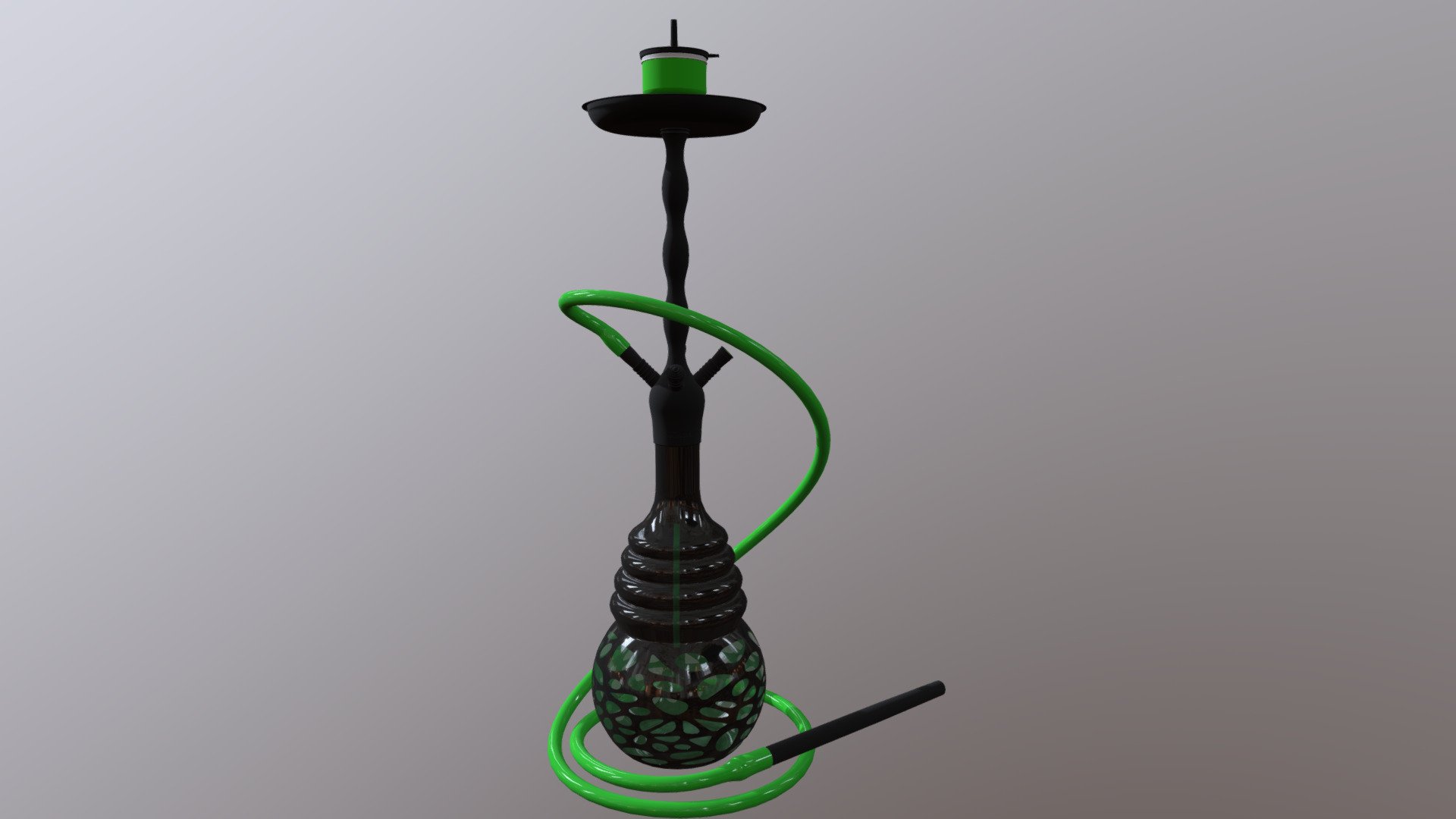 Hookah - 3D model by MazerStudio [4cb7884] - Sketchfab