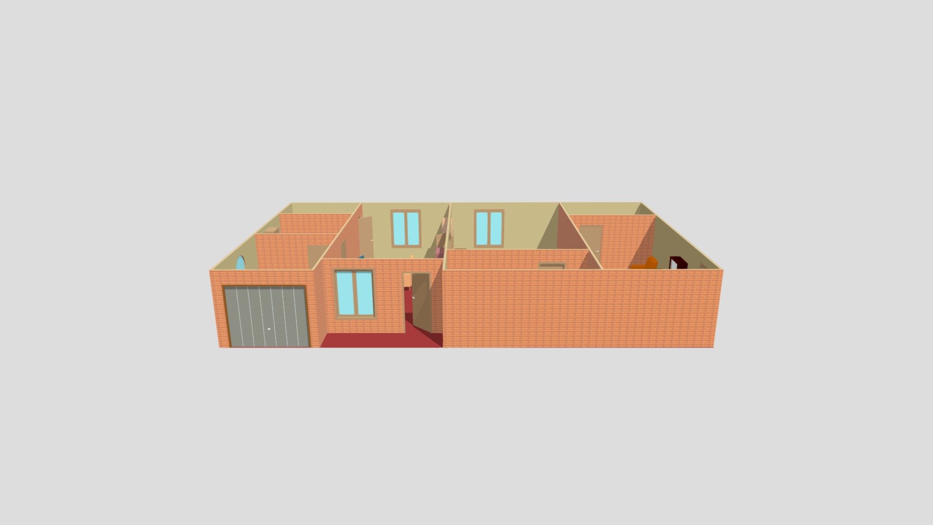 Casa - 3D model by Anthony042001 [4cb8960] - Sketchfab
