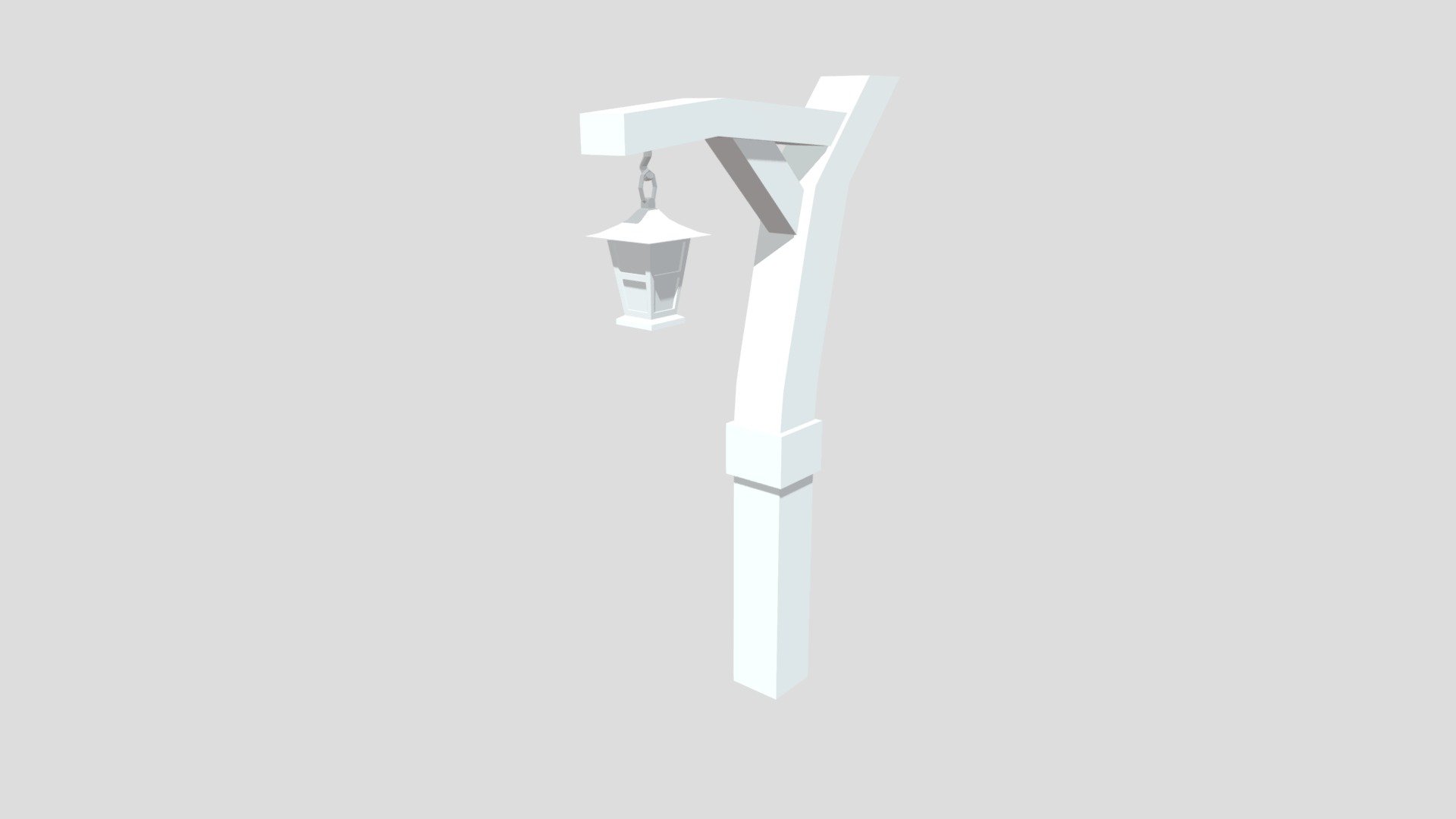 Poste de Luz - Light Pole - Download Free 3D model by Giovanna Brescia ...