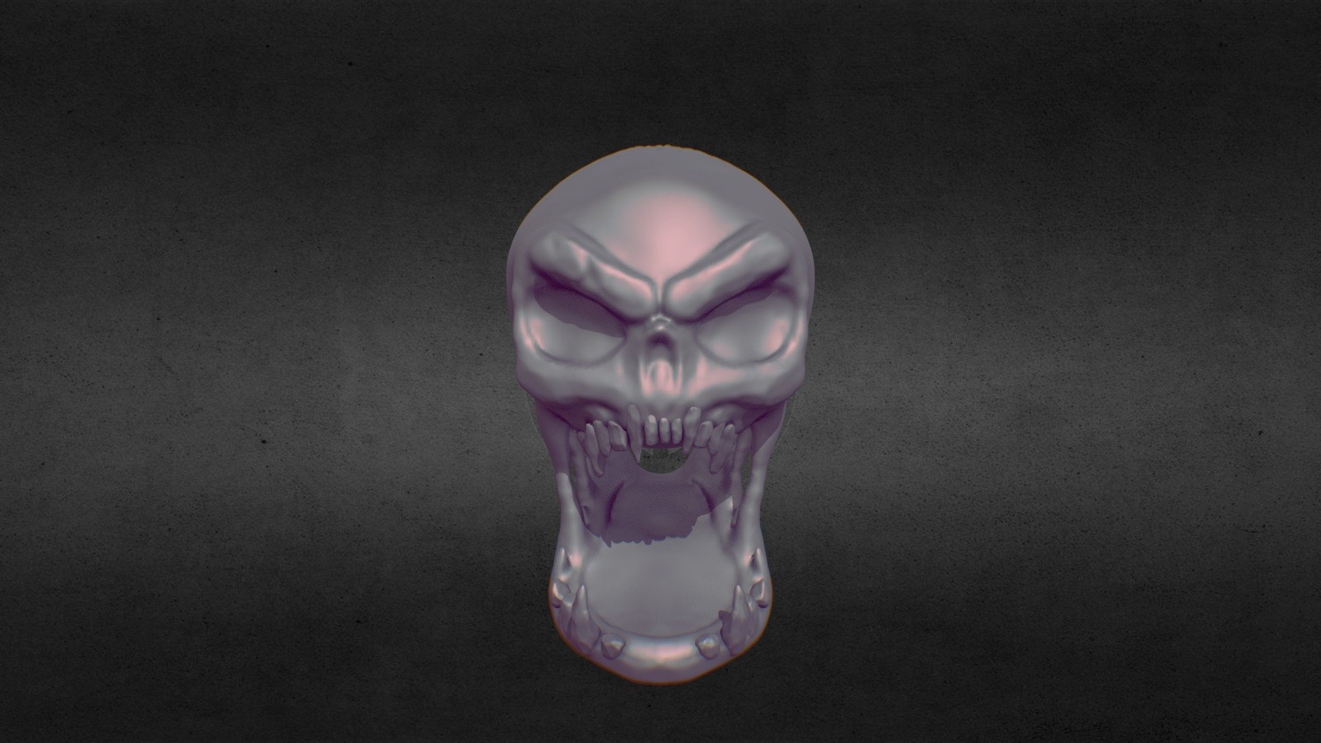 Fantasy Skull - 3D model by RockyGame (@RockyGame_7841) [4cbaba0 ...