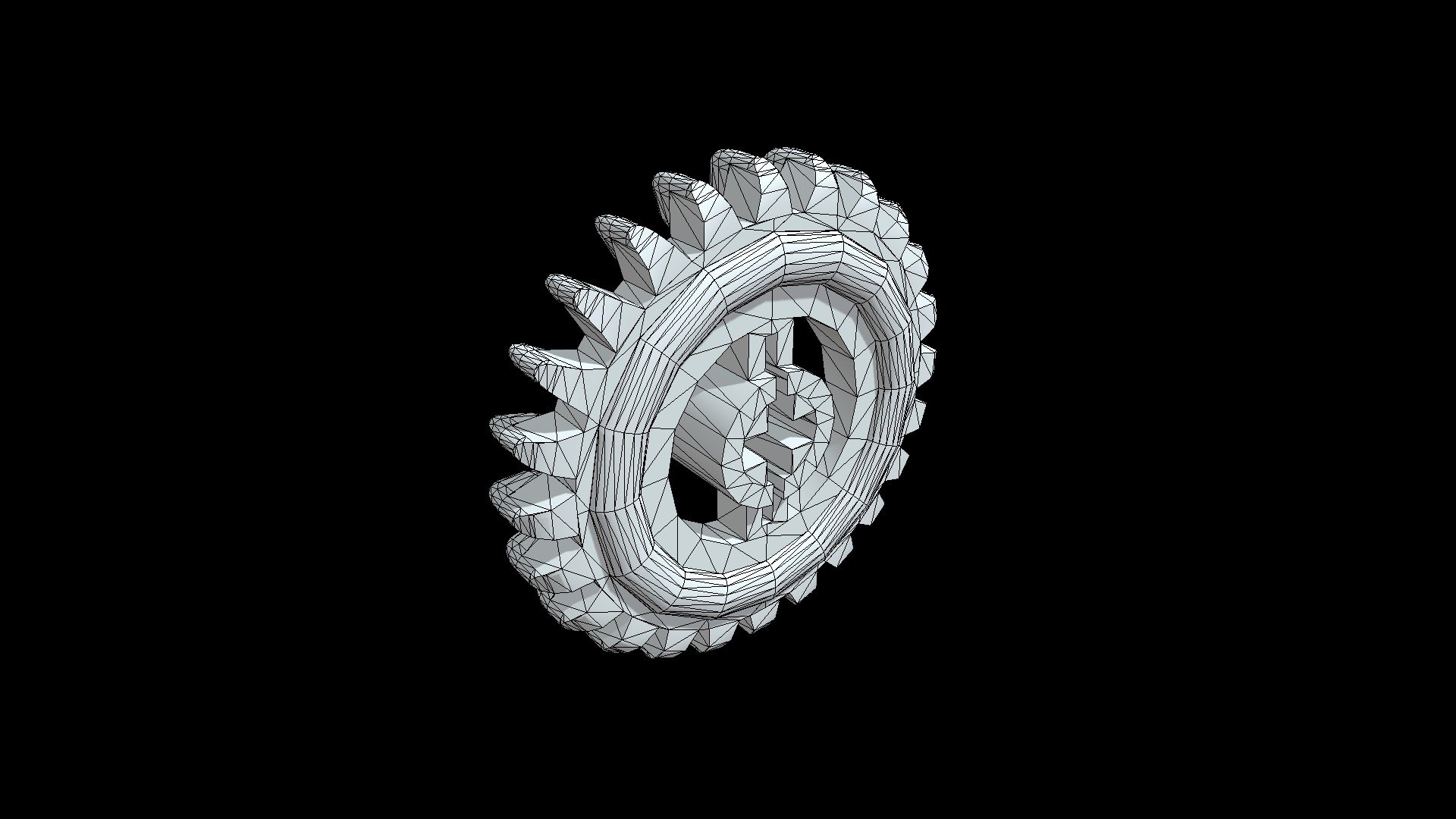 Gear 24 Tooth Crown (1st Version - Not Reinforce - Download Free 3D ...