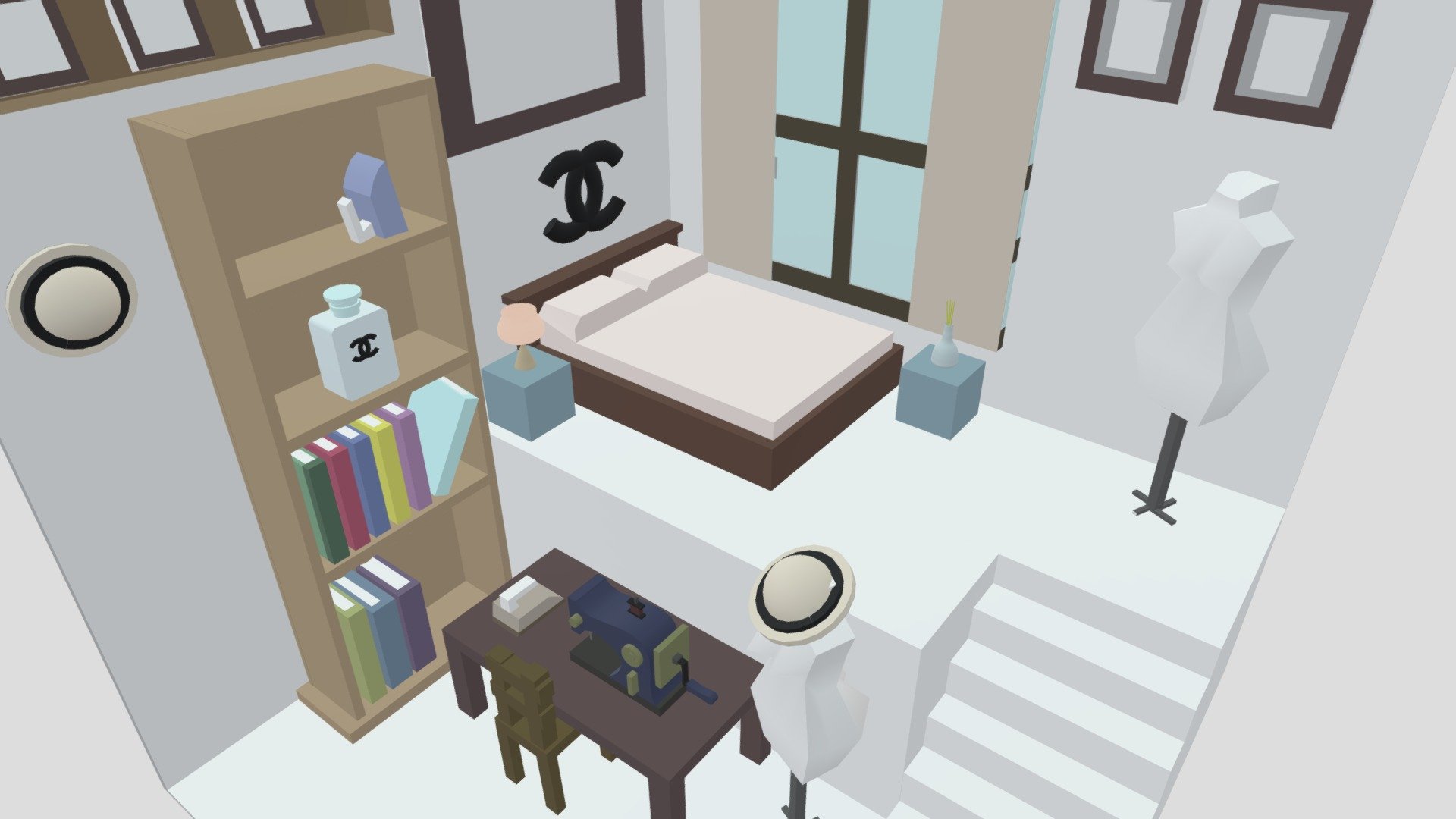Habitacion Coco - 3D model by juanjoserinconmira1621 [4cbb977] - Sketchfab