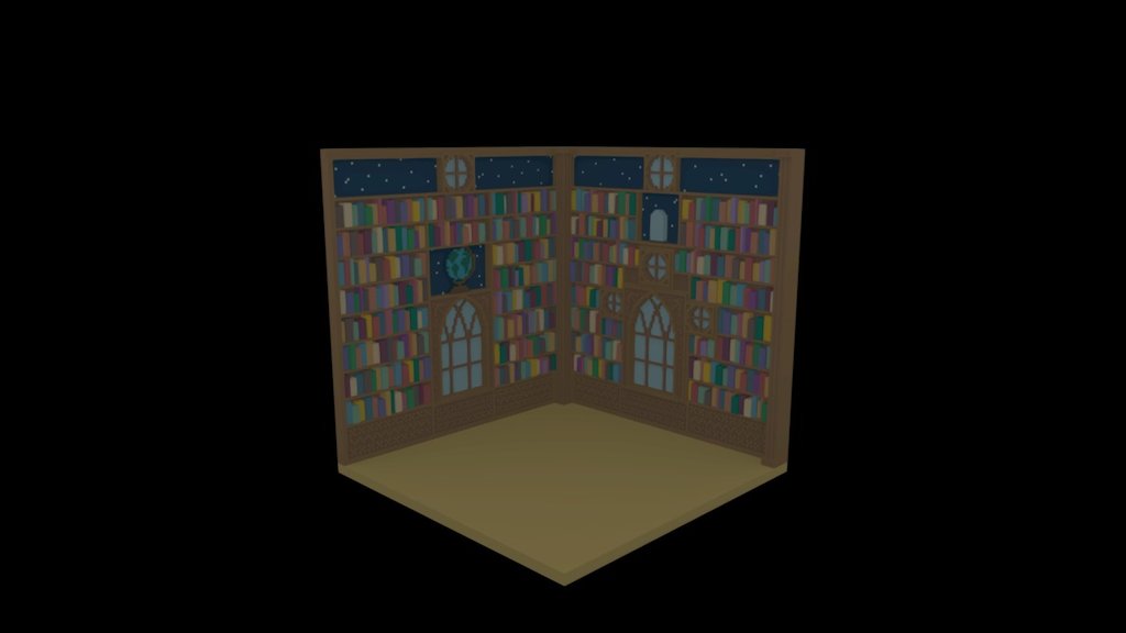 Library - 3D model by kvollbracht [4cbba35] - Sketchfab