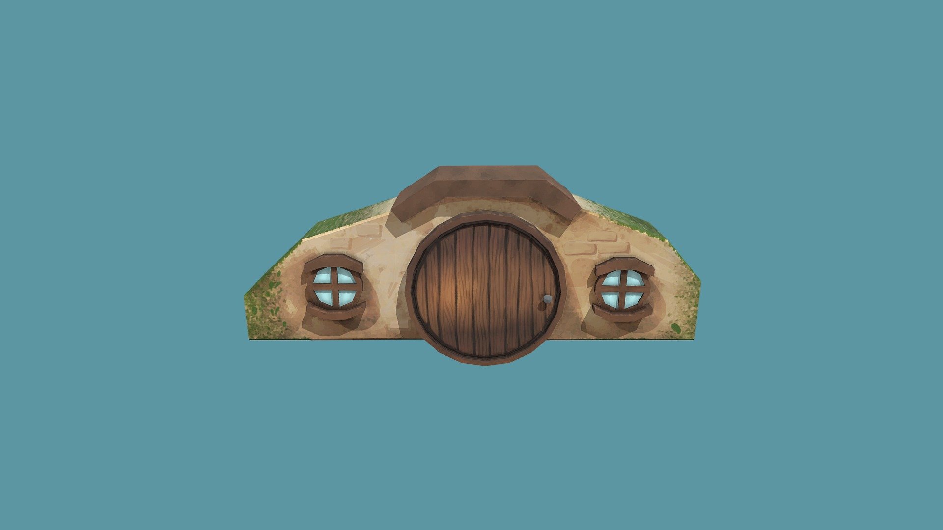 Rabbit burrow - 3D model by Cozmoth [4cbc01a] - Sketchfab