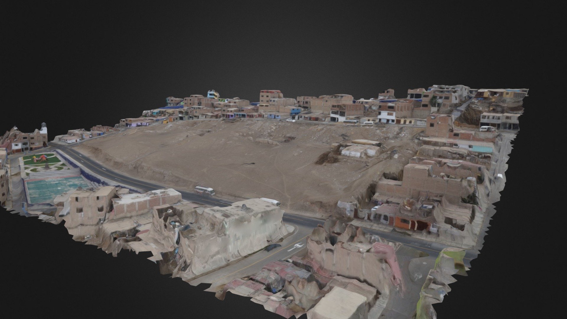 Sitio Arqueológico Armatambo - Parcela F - 3D model by DIRECCIÓN DE ...