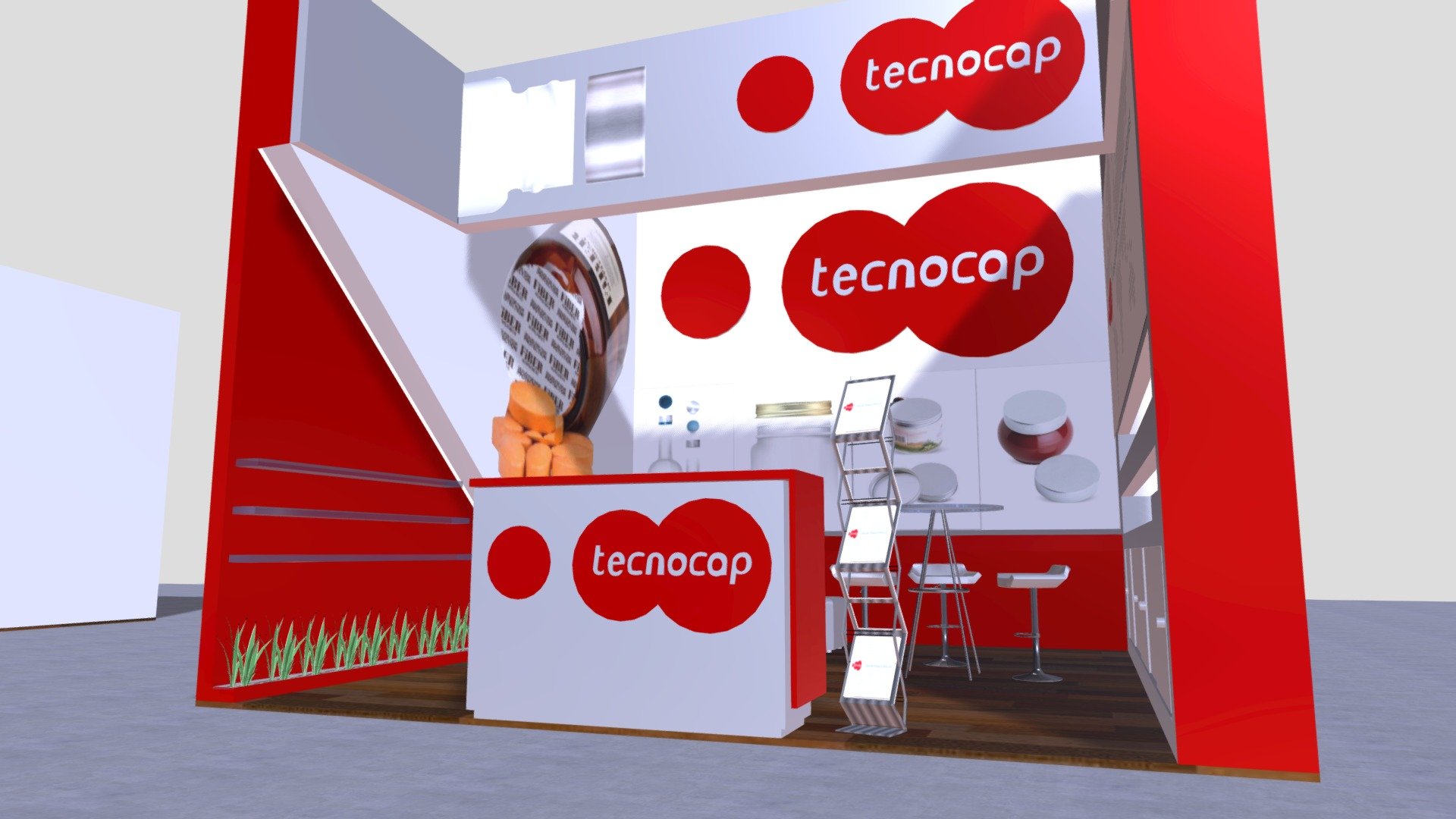 Tecnocap 2020 - 3D model by espaciosyexhibicion [4cbc6c0] - Sketchfab