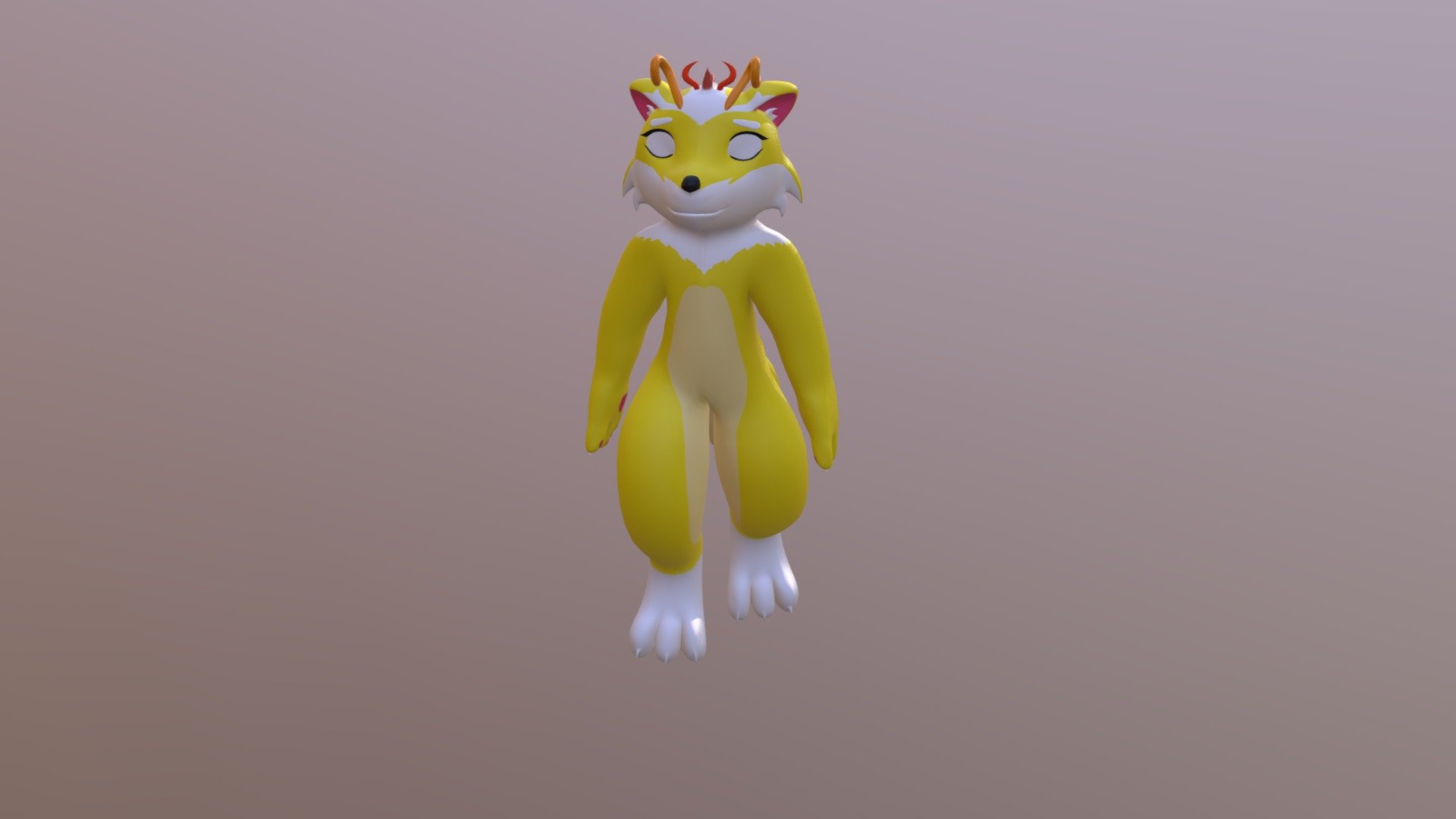 use for as npc model furry - B32205Y - 3D model by Card_host (@Card ...