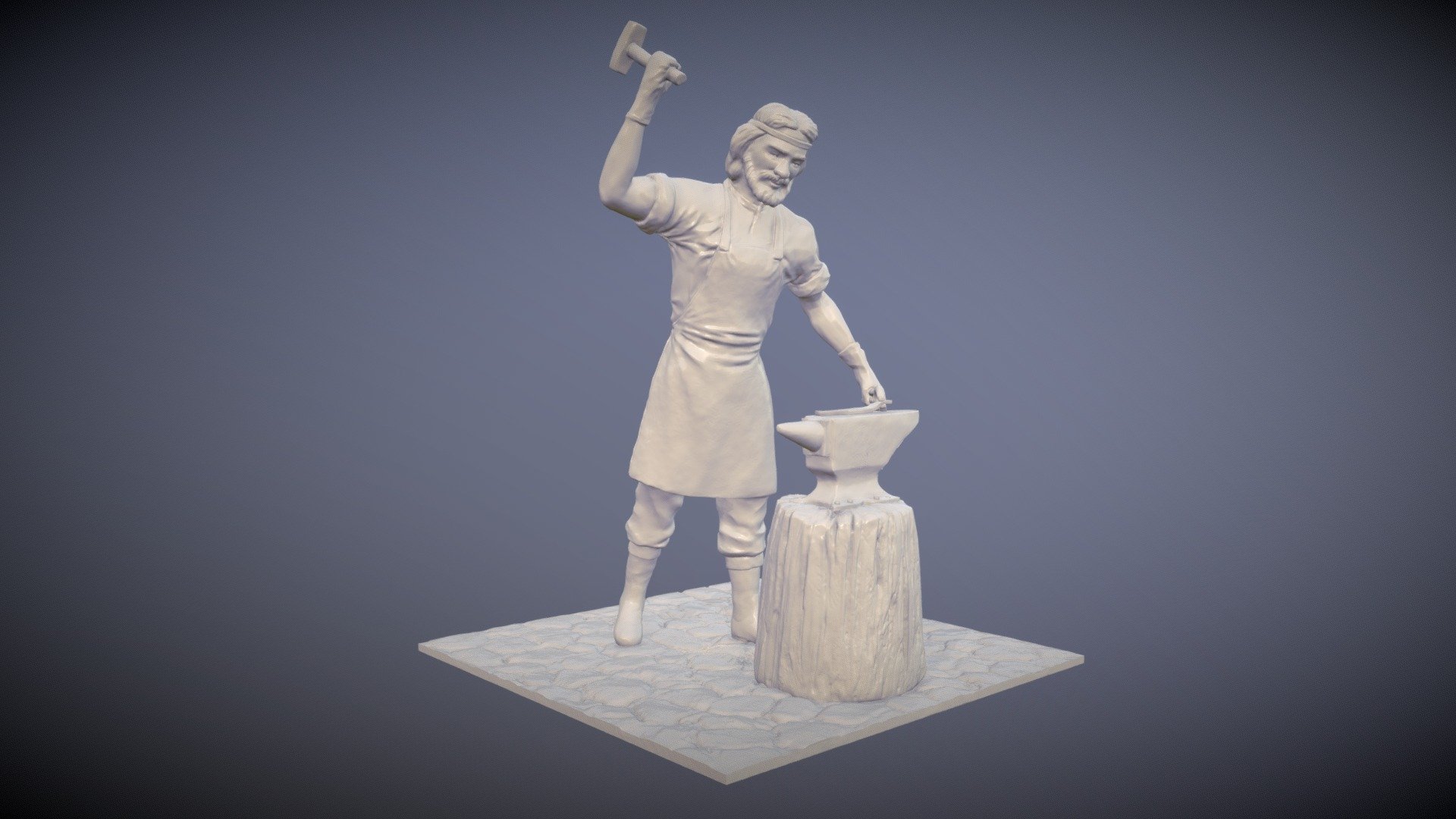 Blacksmith - 3D model by Old_nomad (@Viktor.Yakin) [4cbfe27] - Sketchfab