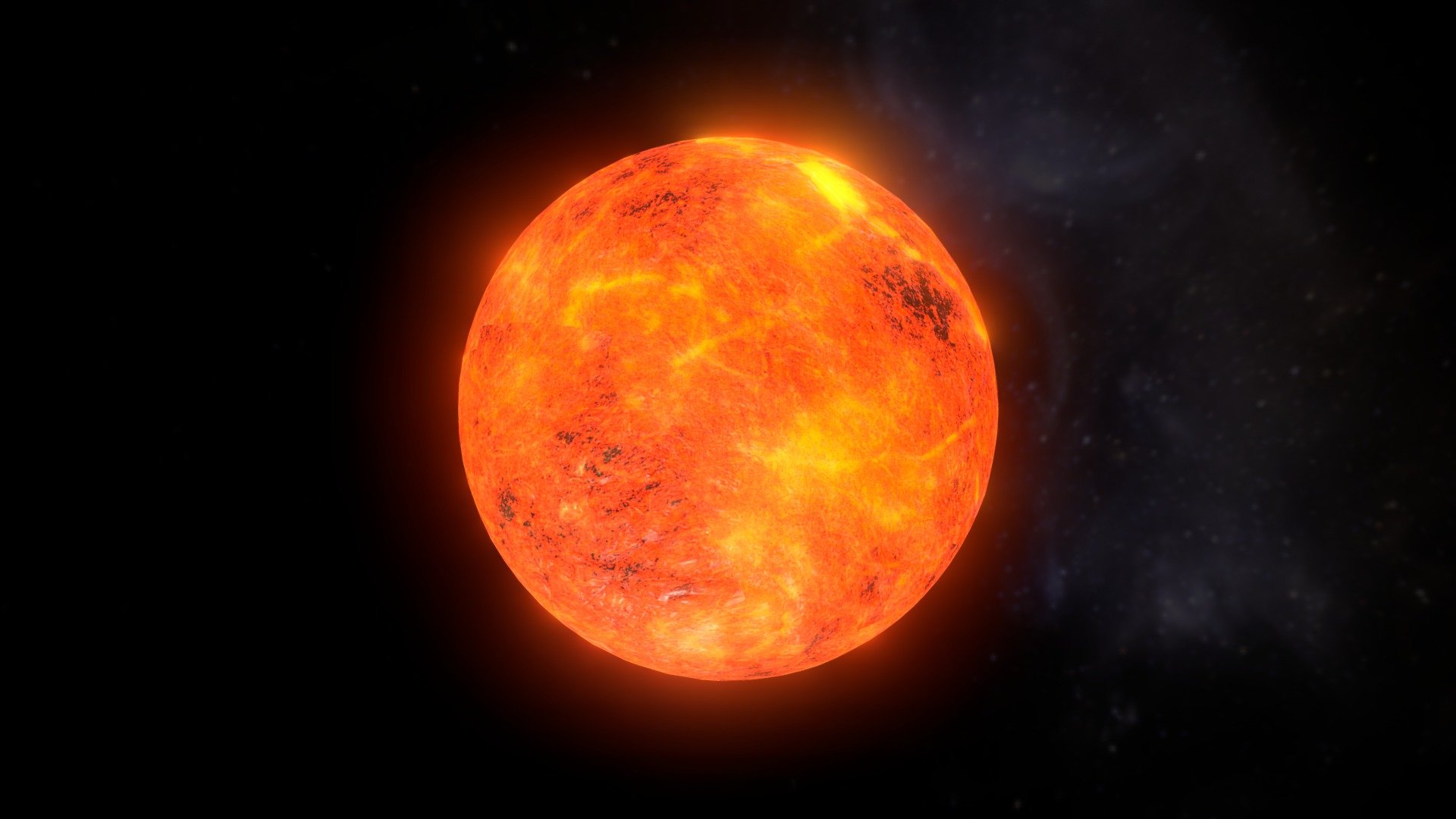 Star/Celestial object/Sun - 3D model by Cécile Amstad (@c.m.a) [4cc0061 ...