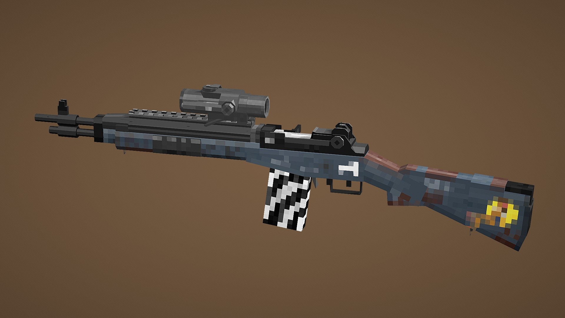 Marlene M1a from STALCRAFT - 3D model by biaisbidaod (@umoumoumogtod ...
