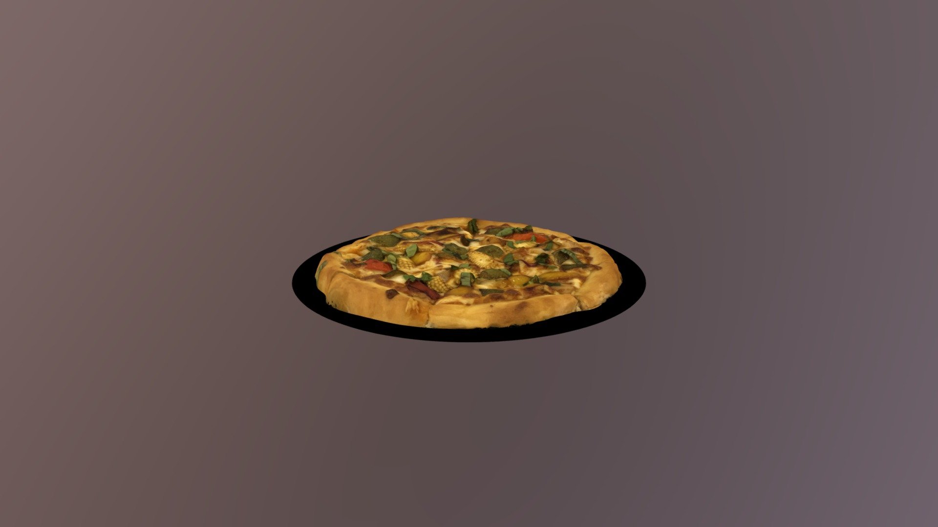 Pizza - 3D model by Augbox [4cc196b] - Sketchfab