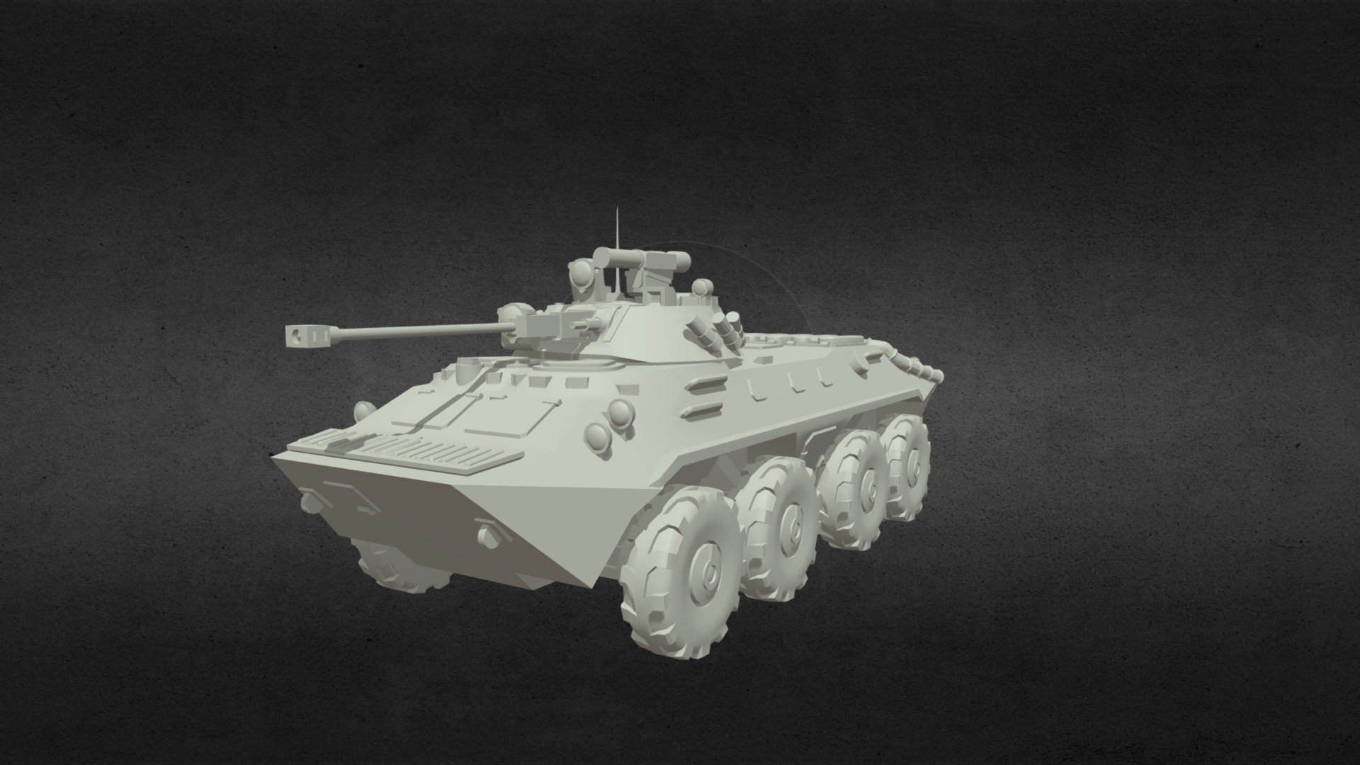 Armored personnel carrier BTR-90 - Download Free 3D model by Gorgytz ...