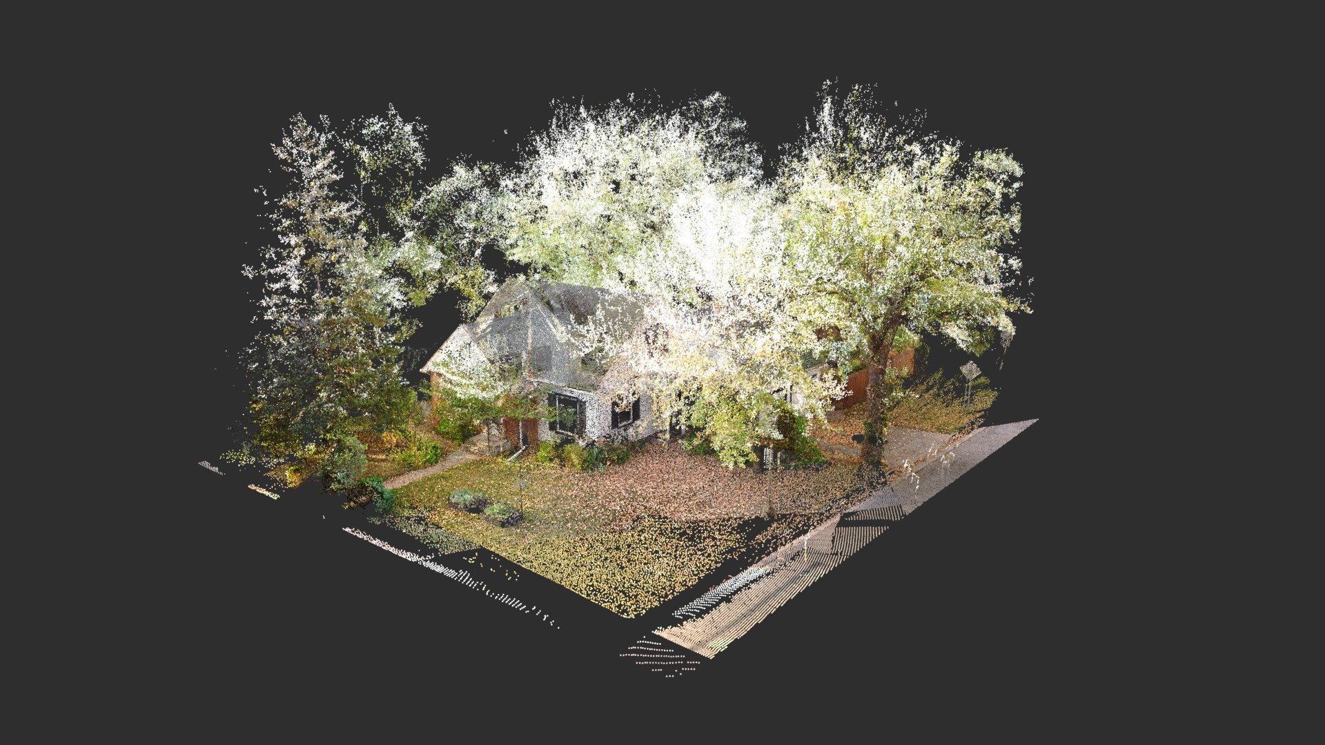 House Scan with Yard and Trees - 3D model by Samantha Porter (@port0228 ...