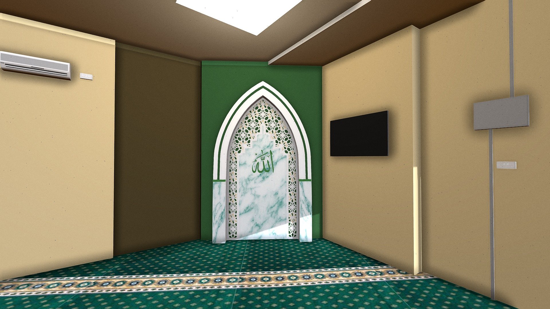 SURAU AL HIJRAH PANGSAPURI SRI HARMONIS [A7-DA] - 3D model by Designer ...