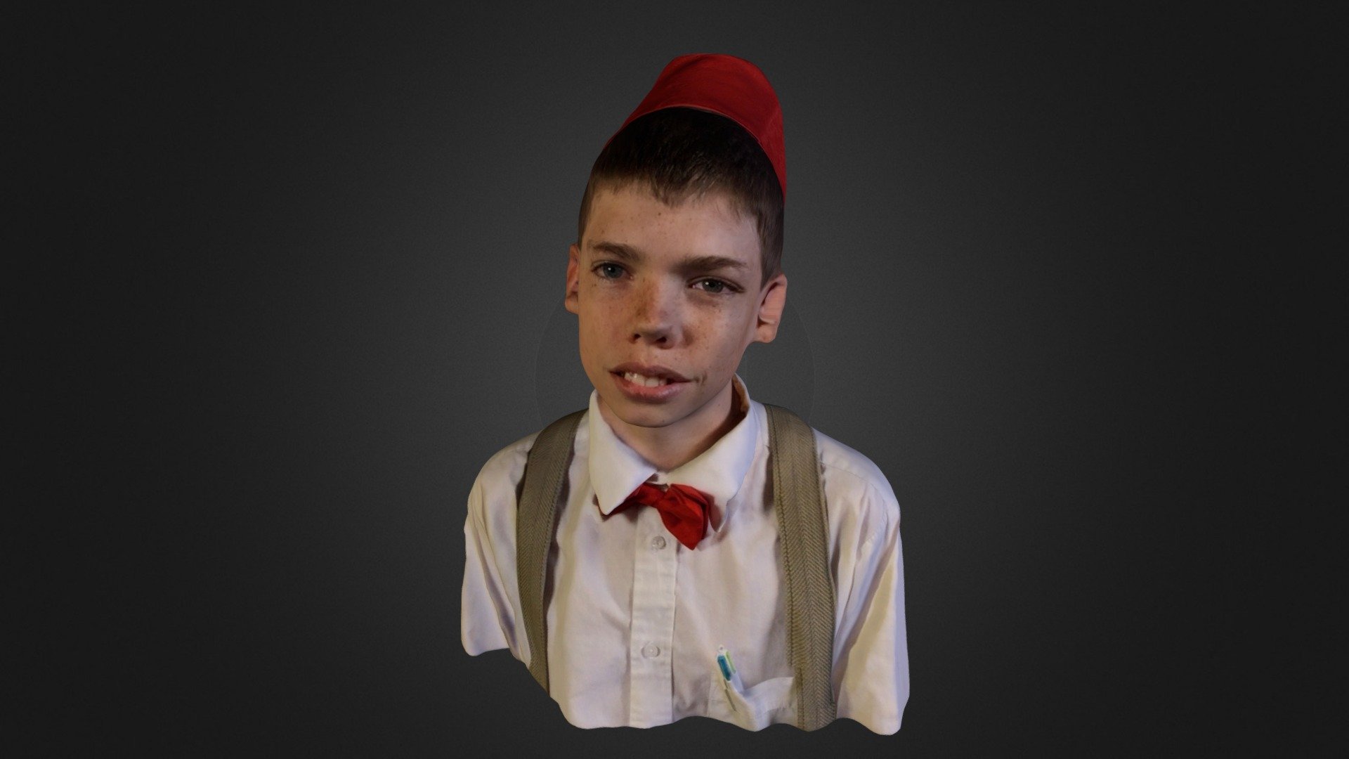 Red Hat HB - 3D model by G MEDIA (@GMEDIA3D) [4cc3bd7] - Sketchfab