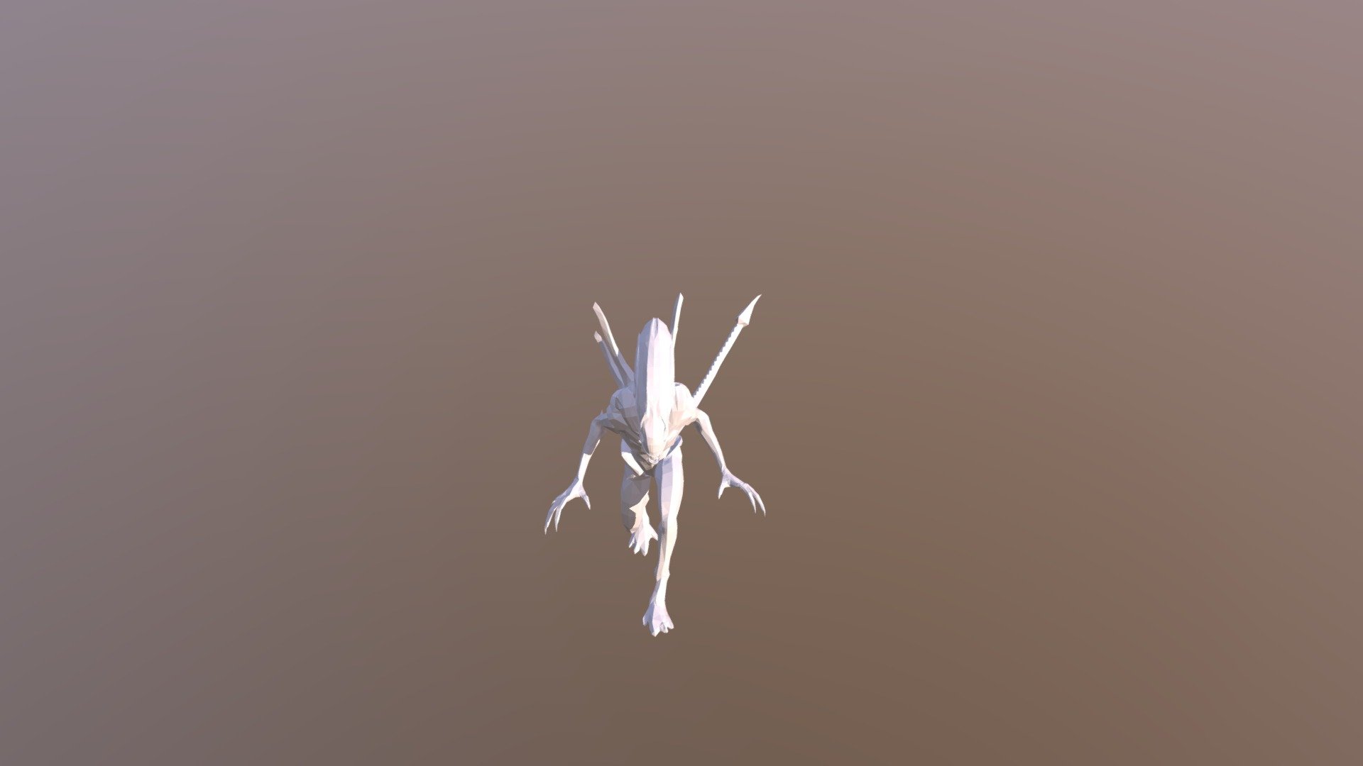 Xenomorph Run - 3D model by ShaunRG [4cc3bf7] - Sketchfab