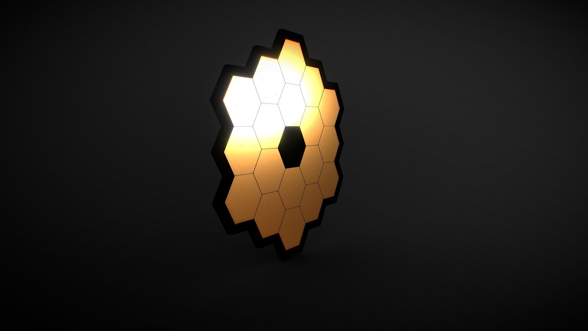James Webb Space Telescope Decor Mirror - Download Free 3D model by ...