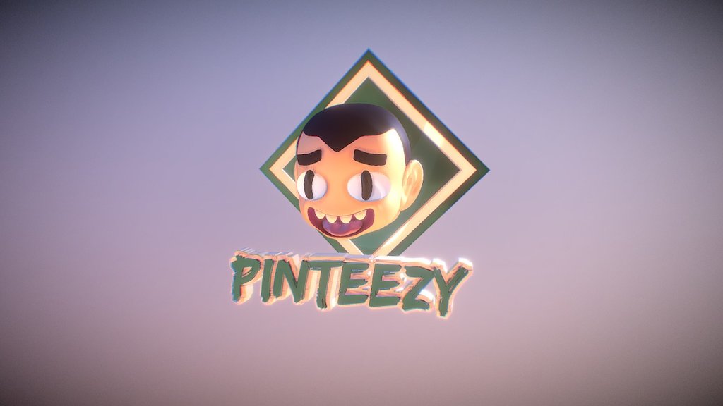 PINTEEZY 3D LOGO - 3D model by Pinteezy [4cc535a] - Sketchfab