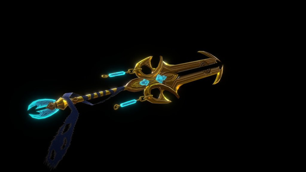 Sand Blade - 3D model by Palagamsan [4cc7e10] - Sketchfab