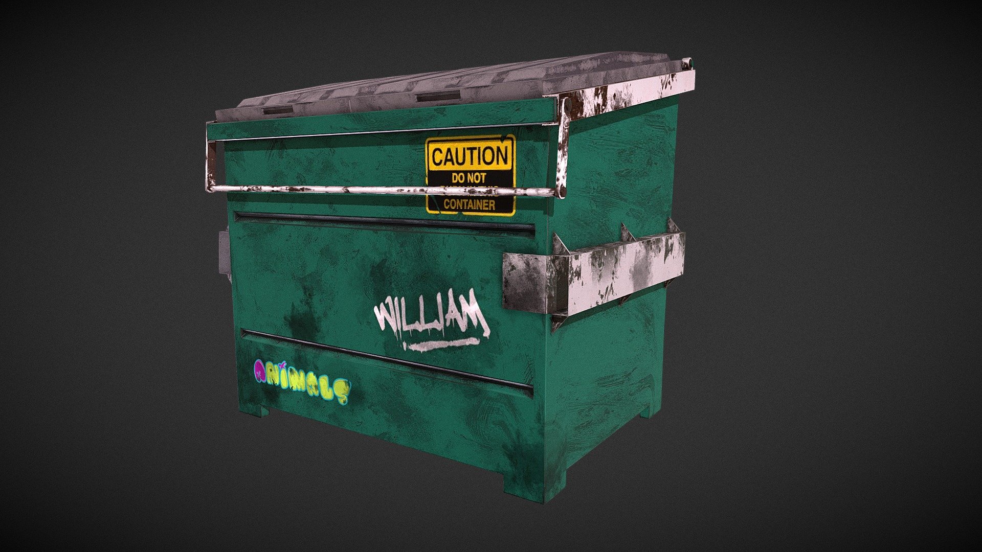 Dumpster - 3D model by ricardogomezvasquez [4cc7e31] - Sketchfab
