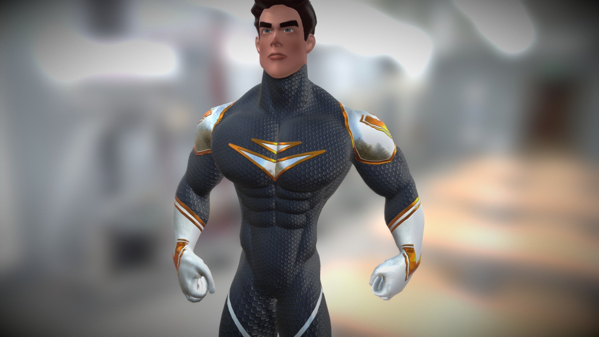 3DRT - SuperHero power - 3D model by 3DRT.com [4cc8b5d] - Sketchfab