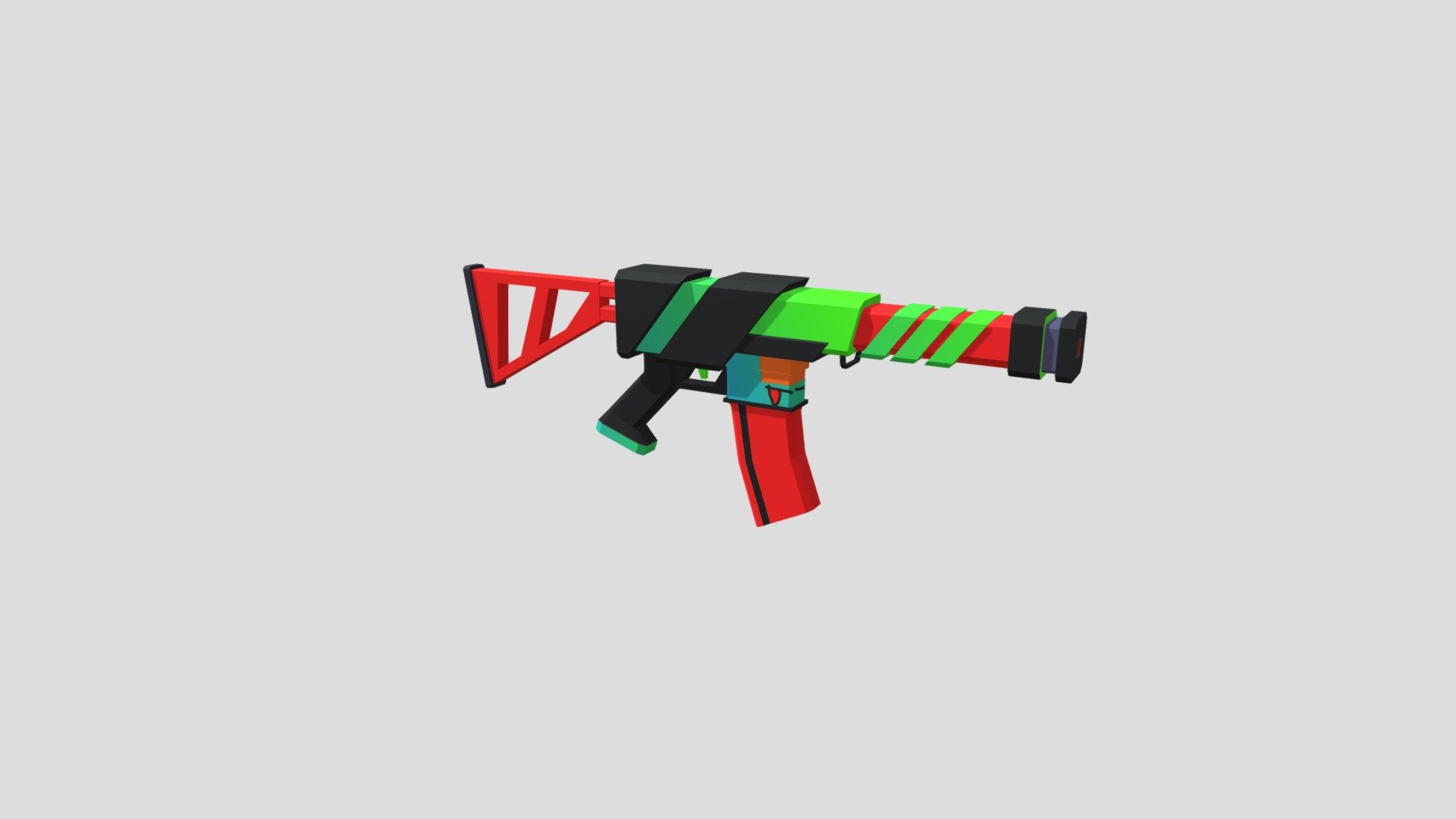 upgun-gun-colorus-smile - Download Free 3D model by garloulou2507 ...
