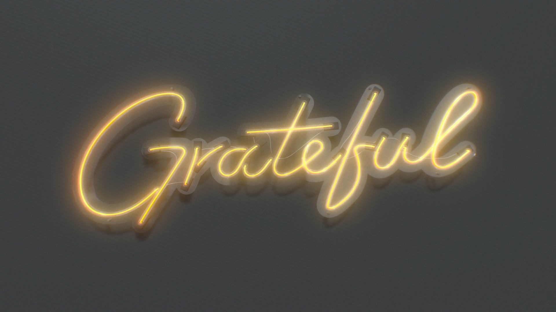 Grateful - Neon Sign - Buy Royalty Free 3D model by NEONPLEX [4cce31a ...