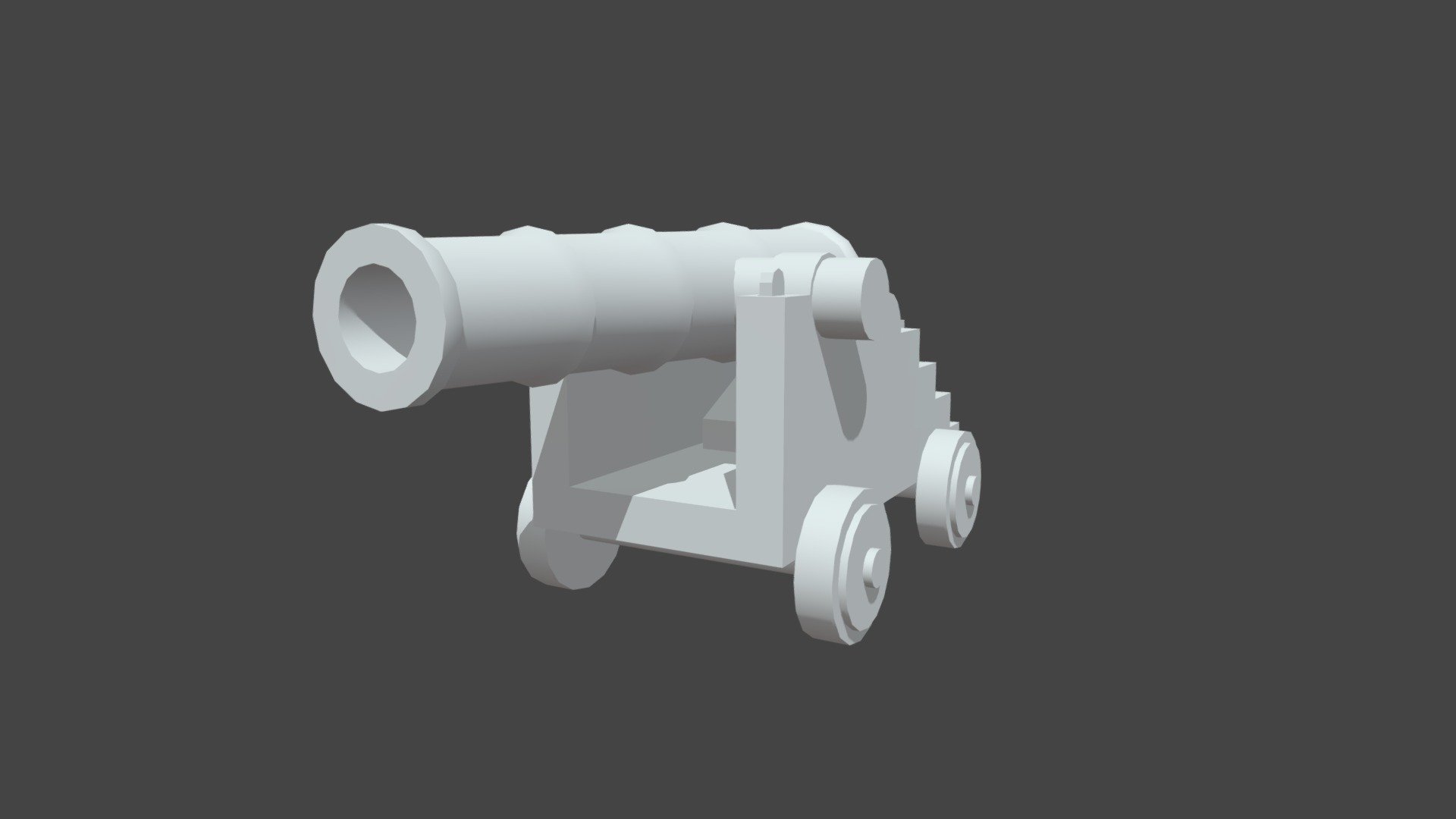 Cannon Low Poly - Download Free 3D model by emilyrose2036 [4cceb1d ...