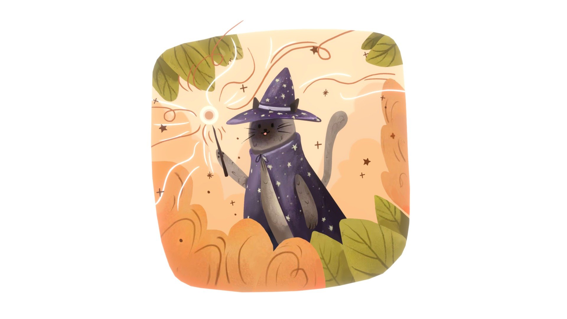 Witch Cat Caramel - 3D model by winotmk [4cd008f] - Sketchfab
