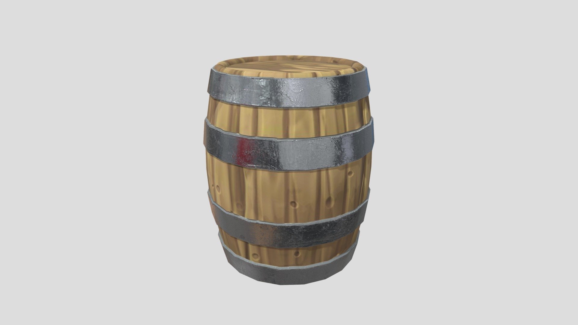 Wooden Barrel - 3D model by Maxwell (@maxgwn) [4cd0117] - Sketchfab