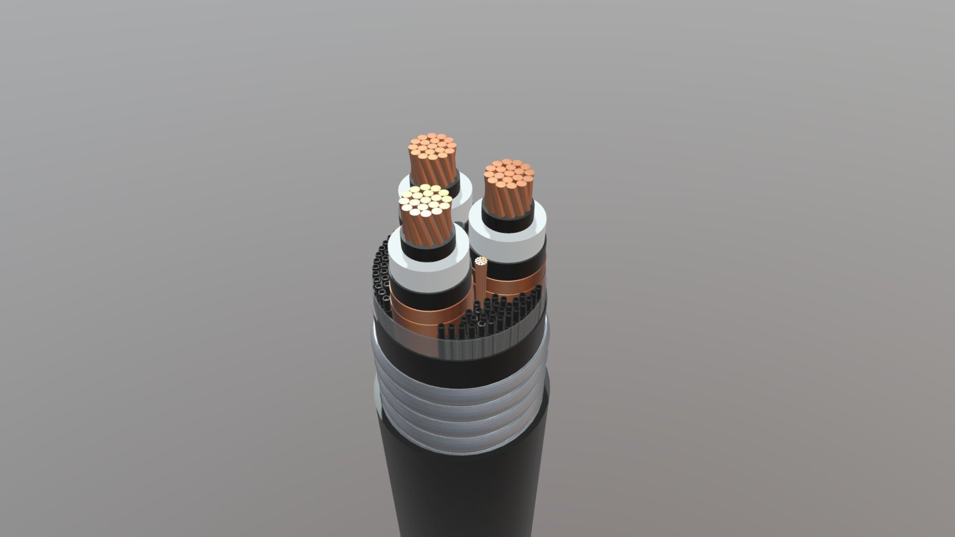 INDUSTRIAL CABLE - 3D model by radical web Services (@radicalws ...
