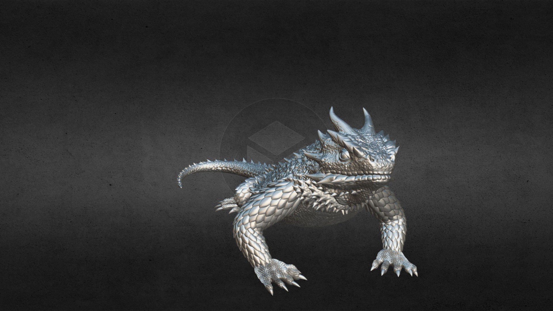 Sword & Sorcery - Lizard Lawful Familiar - 3D model by Ares Games ...