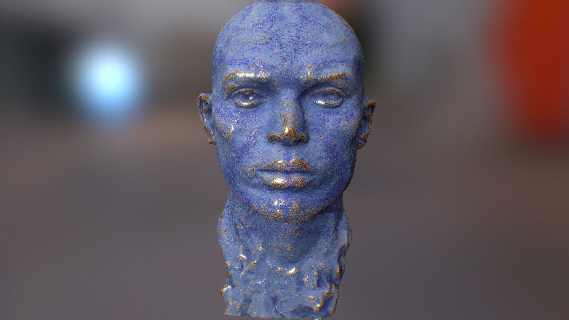 Blue Male - added damage and texture - 3D model by kirkbear [4cd3794 ...