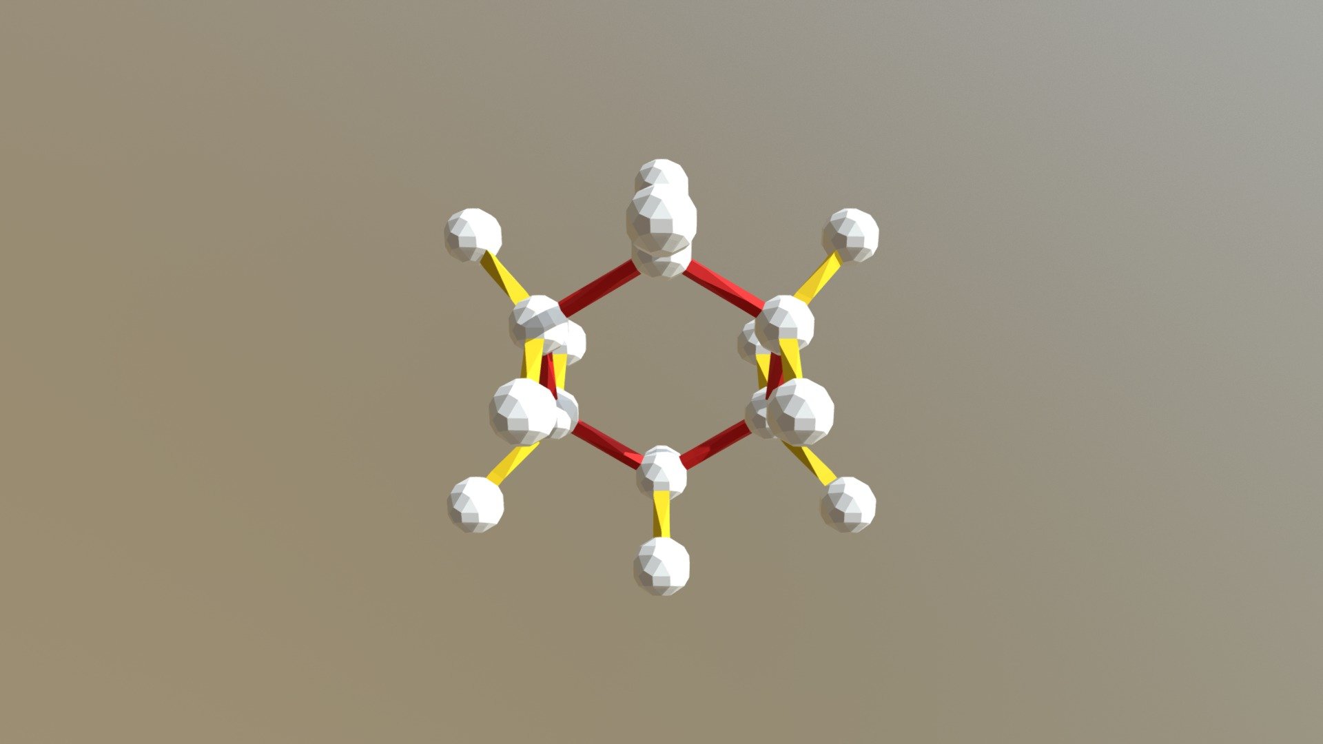 Cyclo Hexane - 3D model by Zometool [4cd594a] - Sketchfab