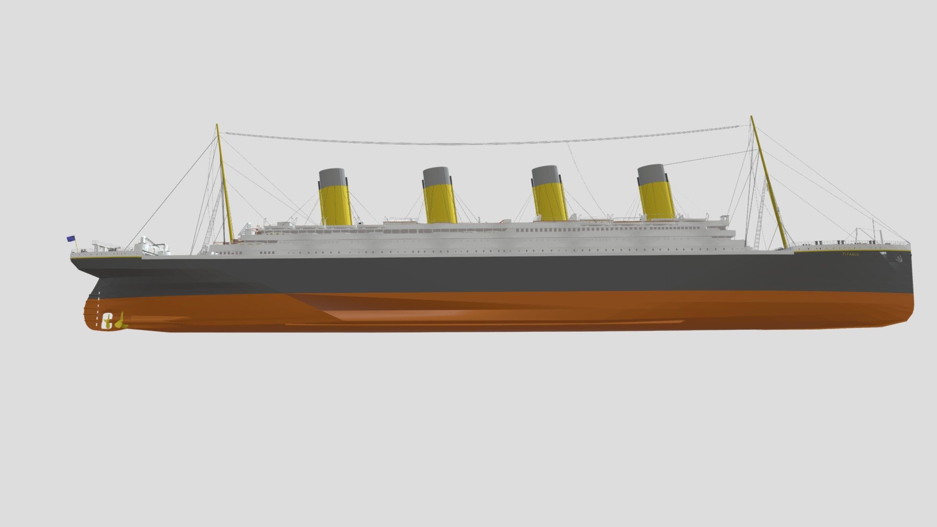 titanic - Download Free 3D model by earth (@nguyendangkhoa280512 ...