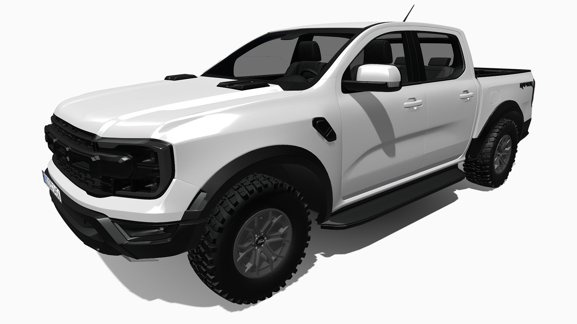 Ford Ranger Raptor - Buy Royalty Free 3D model by Vaidanshi [4cd6a32 ...