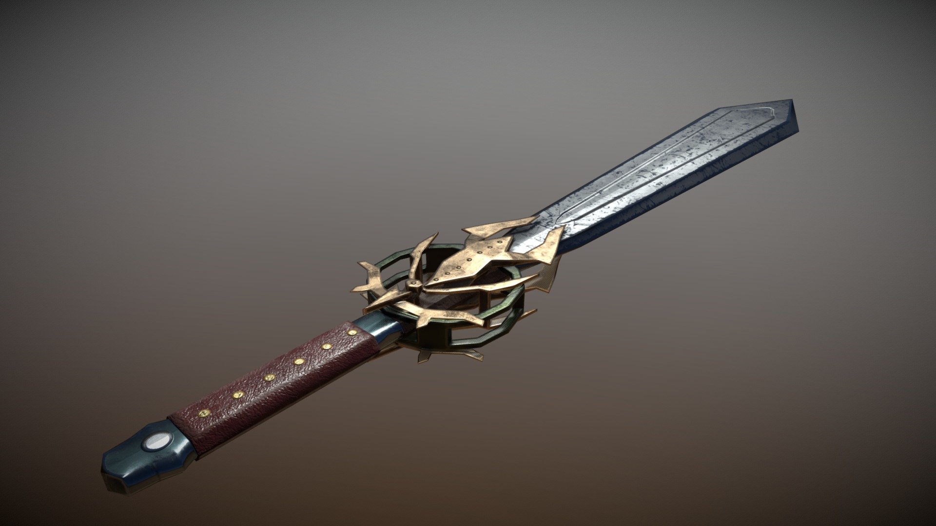Low-poly Stylized Sword - Download Free 3D model by Incg5764 [4cd788c ...