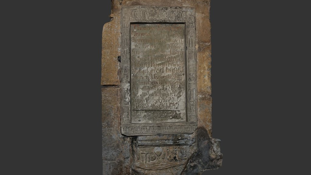 Thomas Simpson memorial, St Cuthbert's, Fishlake - 3D model by obscure ...