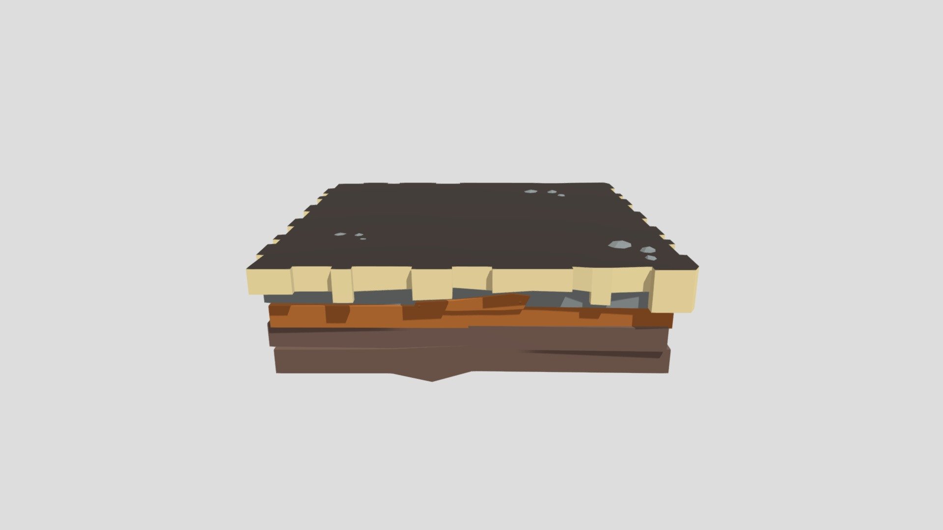 Asphalt Tile - 3D model by sakuramoto [4cda3dd] - Sketchfab