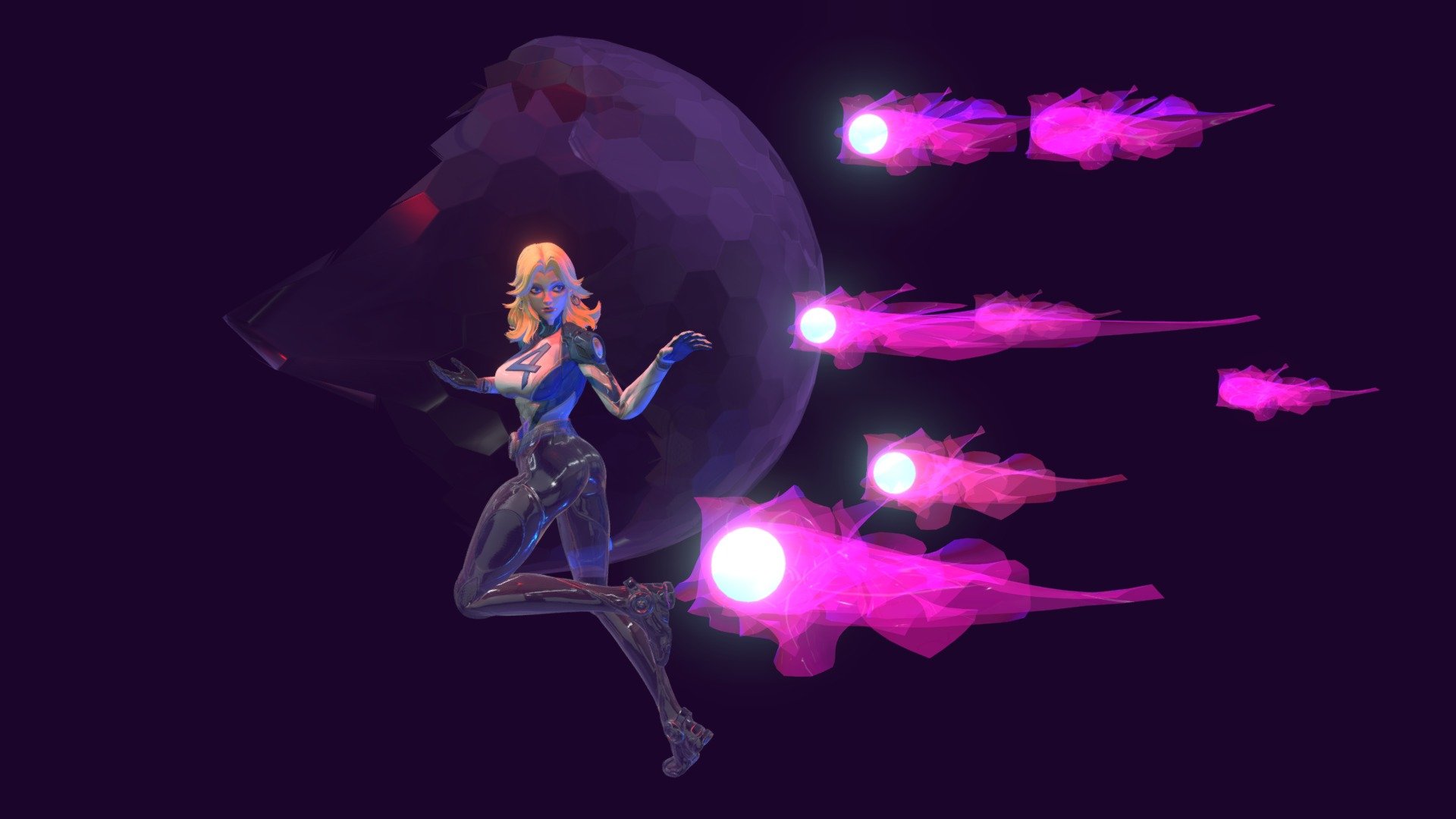 Marvel Rivals - Invisible Woman 4 - Download Free 3D model by ...