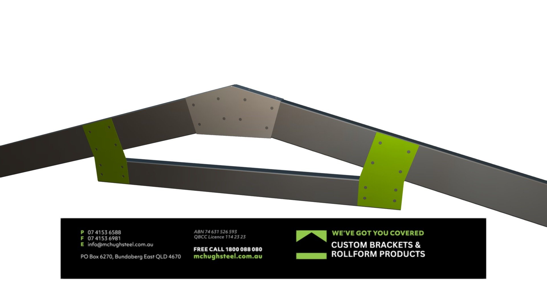 DWG466 200R-150A-15 Apex Brace Bracket - 3D model by mchughsteel ...