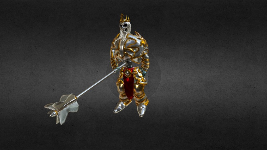 Skeleton King (from Diablo III) - 3D model by Gilloute [4cdcf6f ...