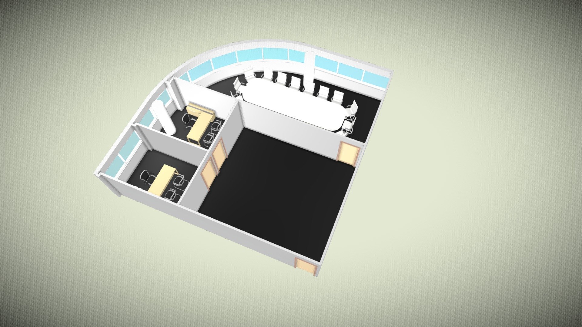 Novel Office Basic sample 3D Model - 3D model by balanoveloffice ...