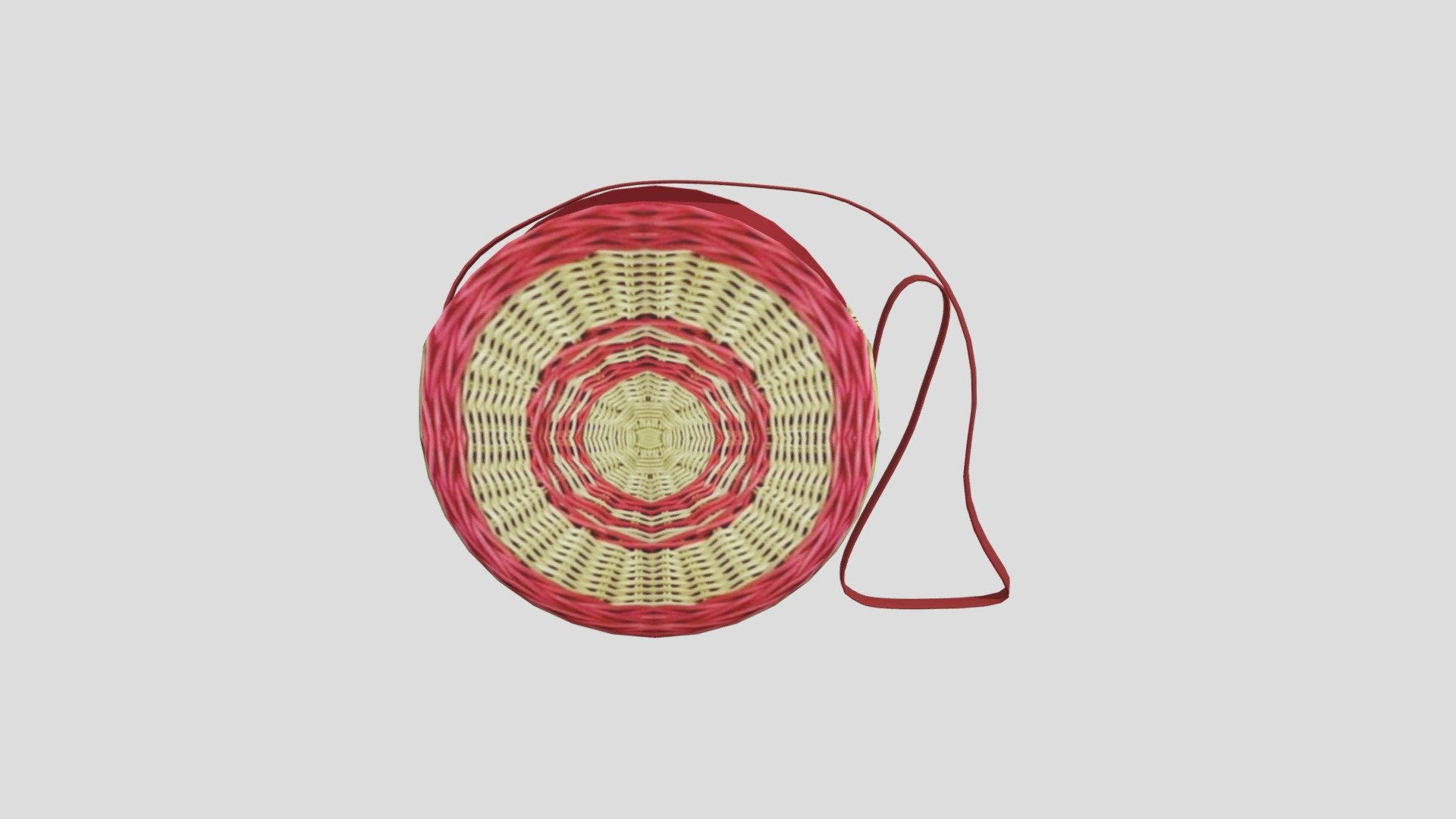 Rattan Bag (Winny Bag) (EMP (JHR) 27D) - Download Free 3D model by ...