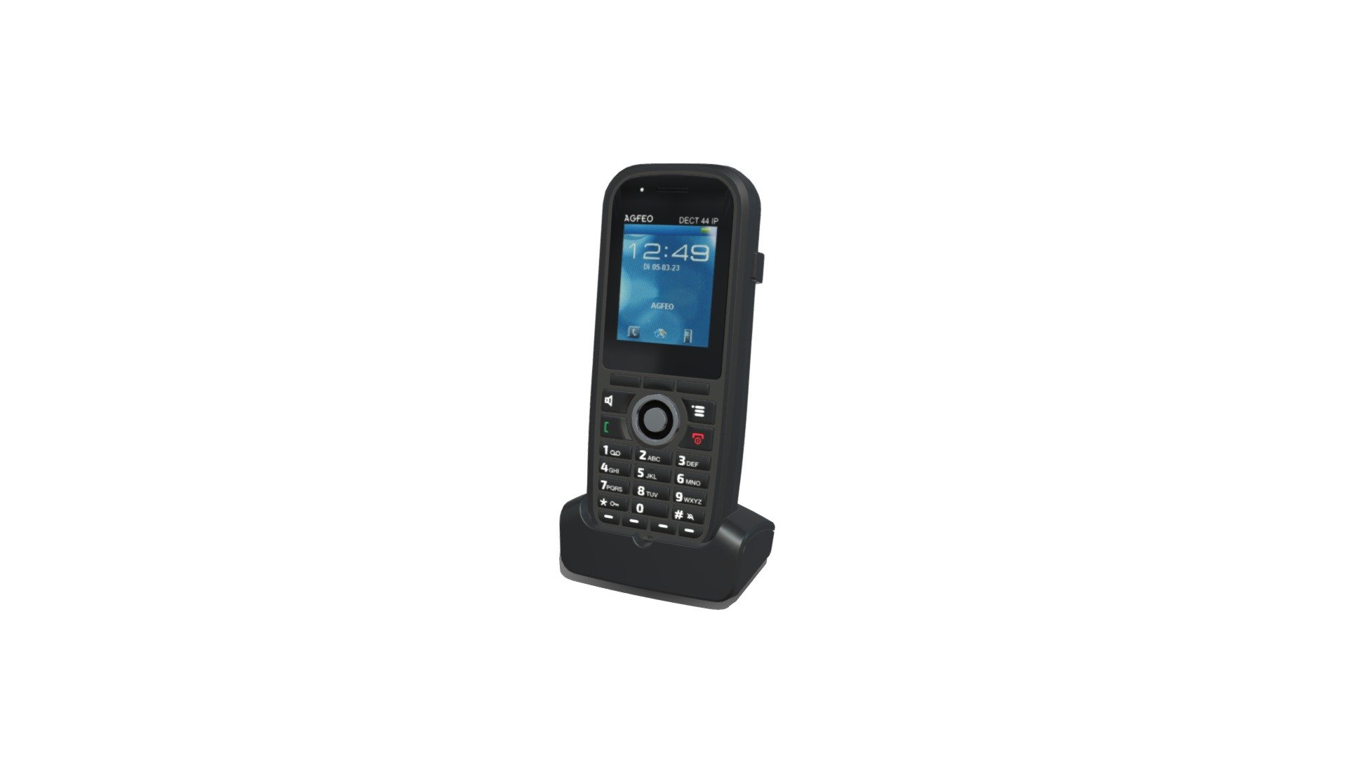 Agfeo DECT 44 IP - 3D model by agfeo [4ce358b] - Sketchfab