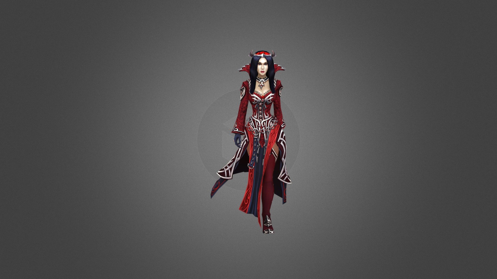 Baronessa_WALK - 3D model by Crebain (@magomedov.z.a) [4ce3aac] - Sketchfab