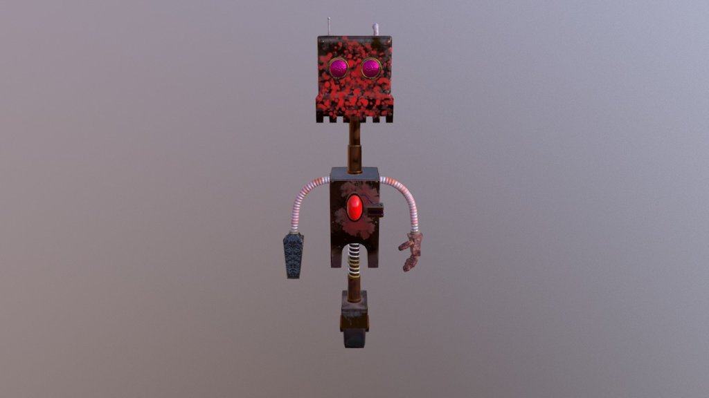 "Cleaning" Robot - 3D model by AestusDomusAurea [4ce5450] - Sketchfab